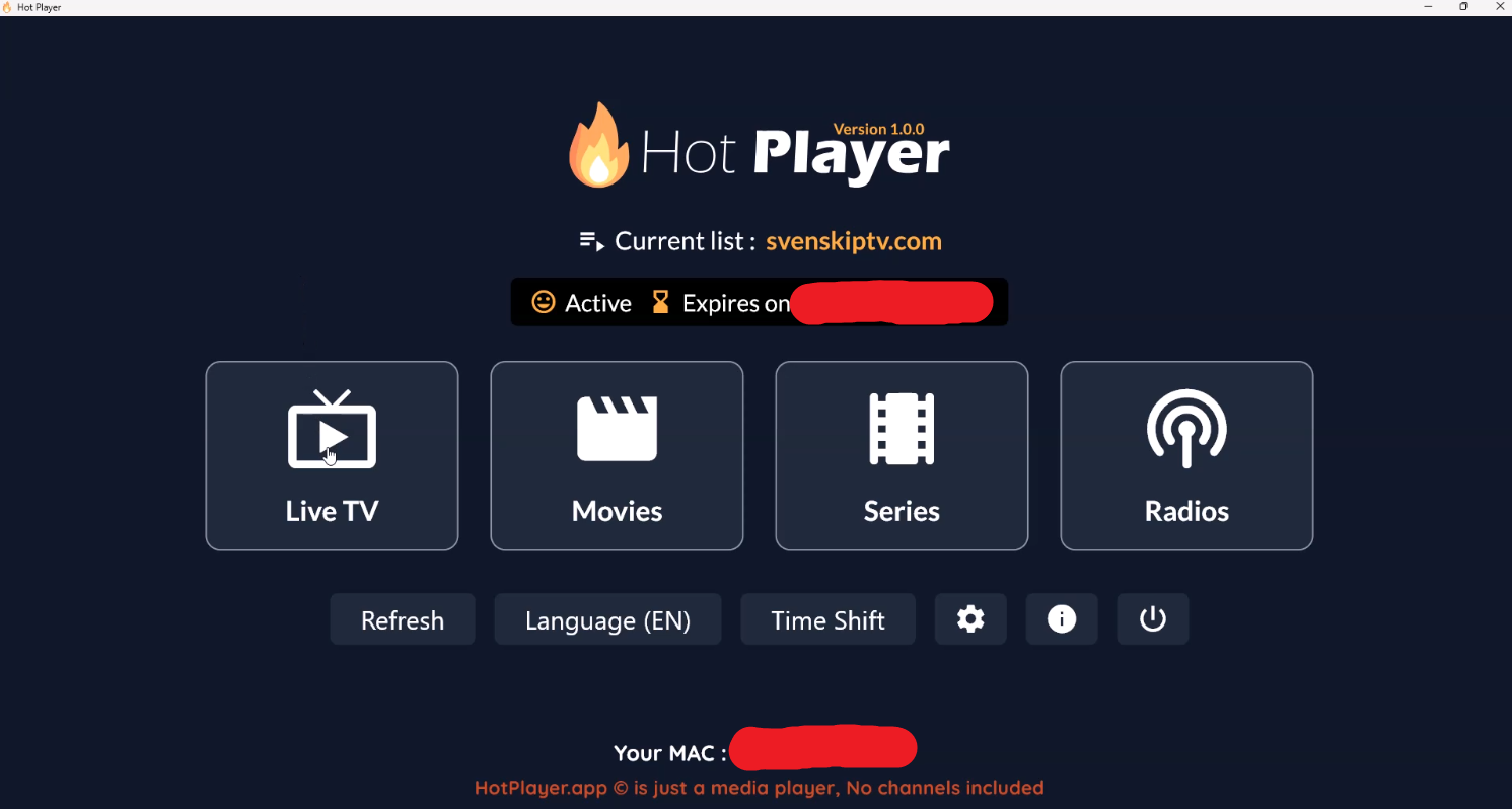HOT IPTV Instruktioner - IPTV utan Box